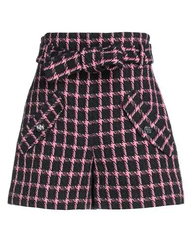 Maje Checked Tweed Shorts
