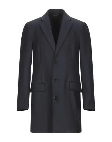 Dolce & Gabbana Single-breasted Flannel Coat - Blue