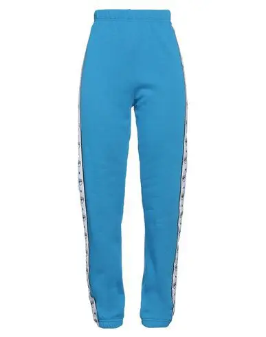 CHIARA FERRAGNI Cotton Fleece Track Pants - Blue