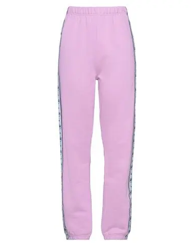 CHIARA FERRAGNI Cotton Fleece Track Pants - Purple