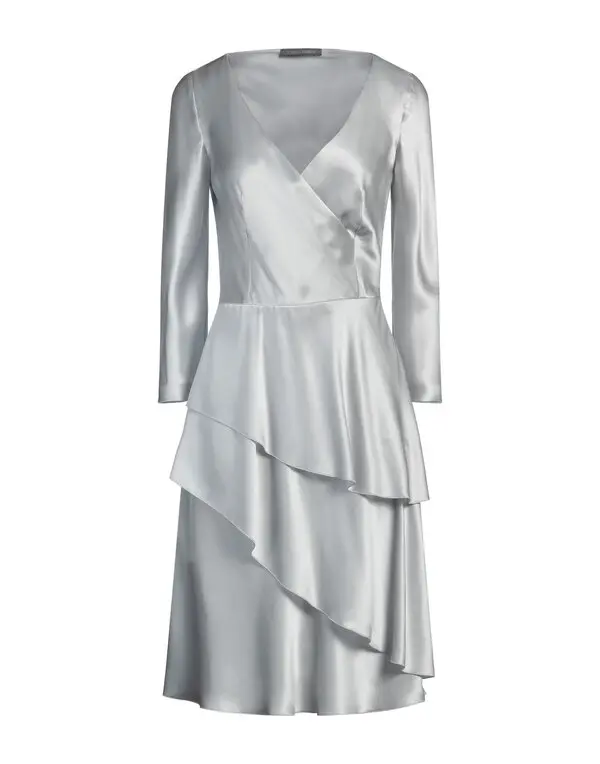 Alberta Ferretti Midi Dress - Grey
