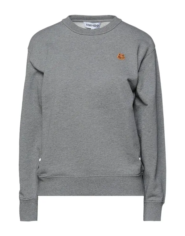 Kenzo Sweatshirt In Cotton And Elastane - Grey