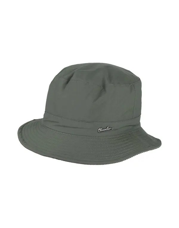 Borsalino Cotton Military Bucket Hat - Green