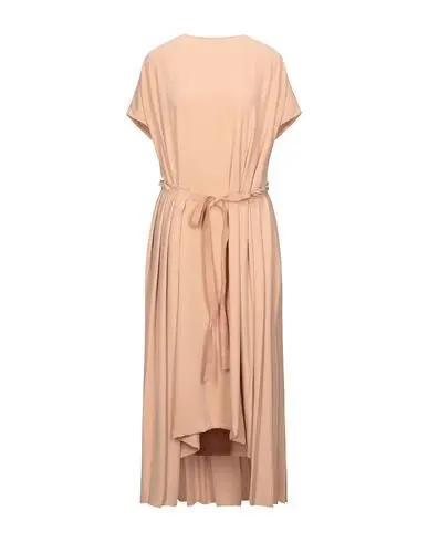 MAISON MARGIELA Maxi Pleated Dress - Orange