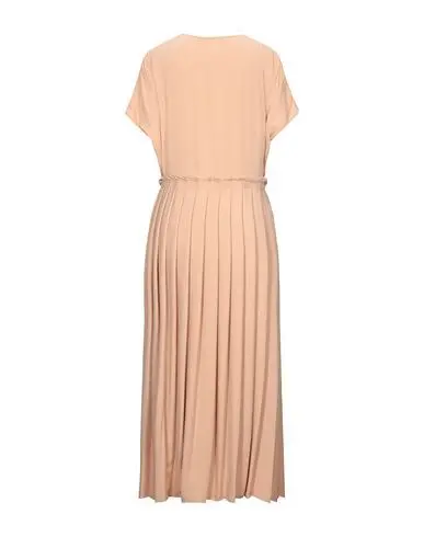 MAISON MARGIELA Maxi Pleated Dress - Orange