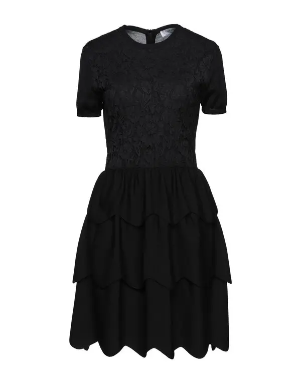 Valentino Garavani Mini Flared Dress - Black