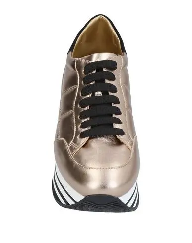 Hogan Leather Low-top Sneakers - Orange