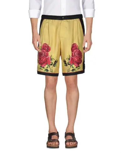 Dolce & Gabbana Floral-print Silk Shorts