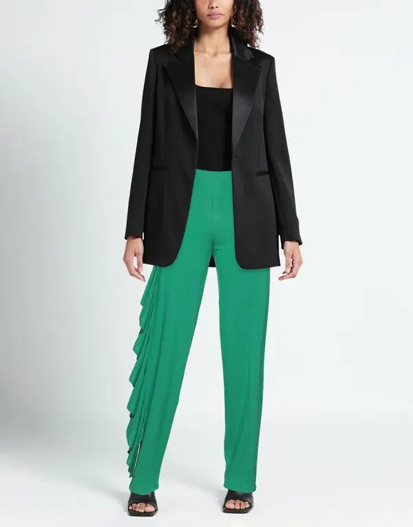 CIRCUS HOTEL Straight-leg Virgin Wool Pants - Green