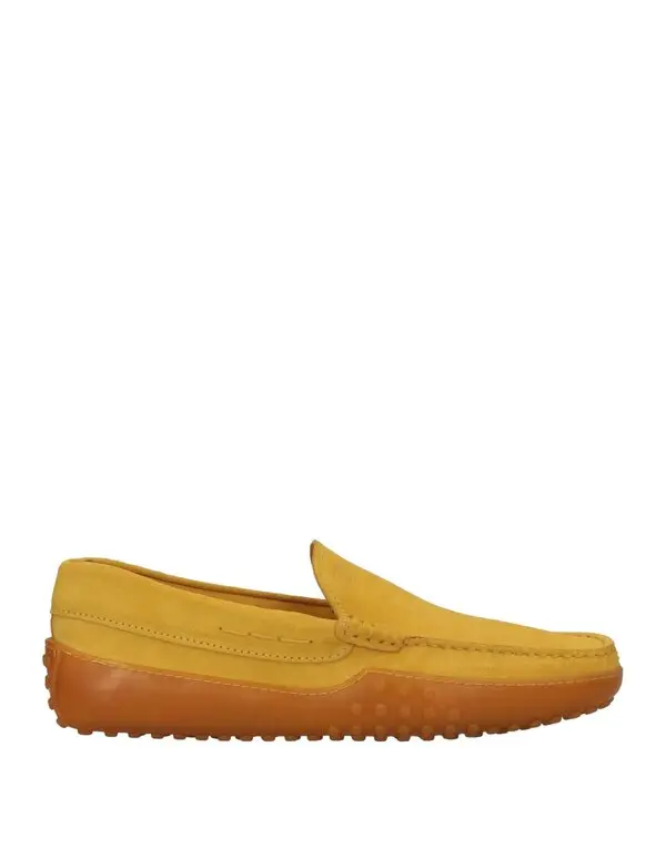 TOD'S Loafers In Leather - Yellow