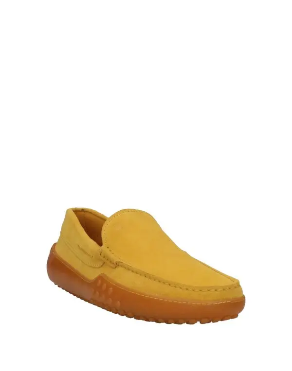 TOD'S Loafers In Leather - Yellow