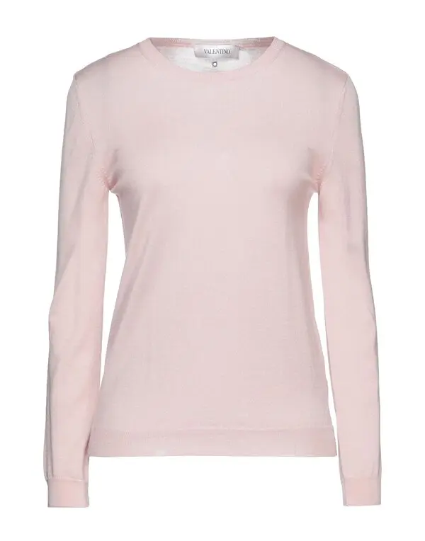 Valentino Garavani Sweater In Light Wool, Silk, And Cashmere
