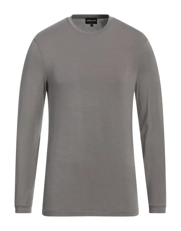 Giorgio Armani T-shirt Light Size Viscose, Elastane - Grey