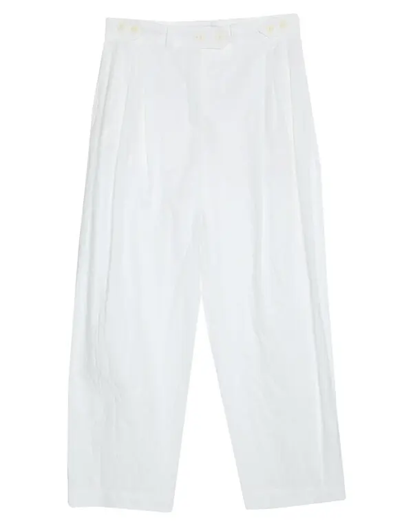 LANVIN Cotton Wide Leg Pants