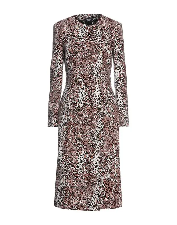 Elisabetta Franchi Double-breasted Leopard-print Coat