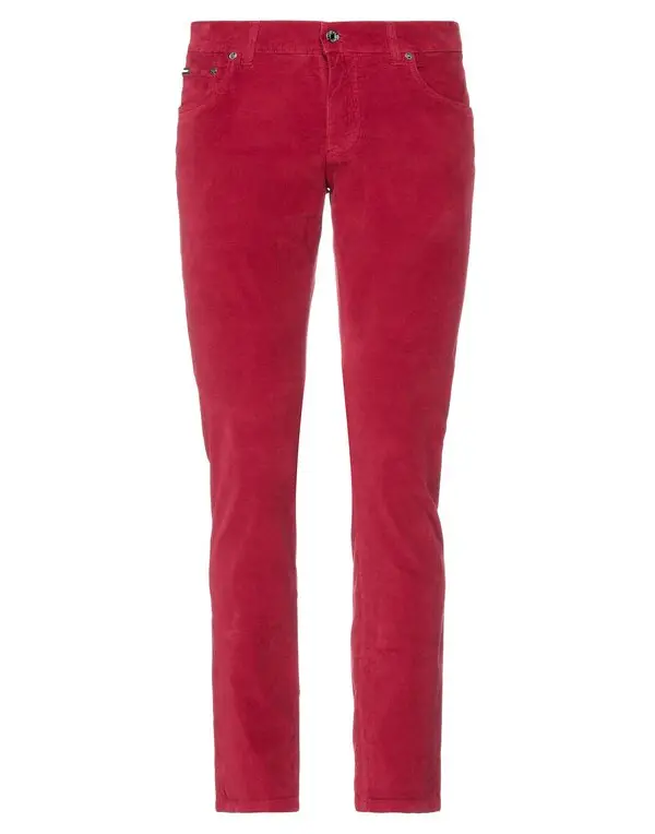 Dolce & Gabbana Cotton-blend Velvet Pants