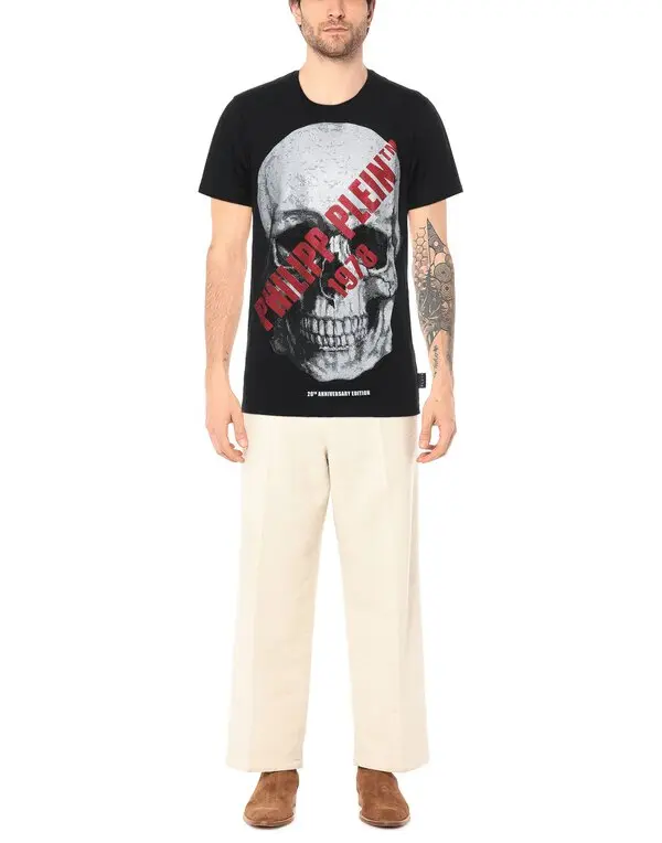 Philipp Plein T-shirt Size Cotton - Black