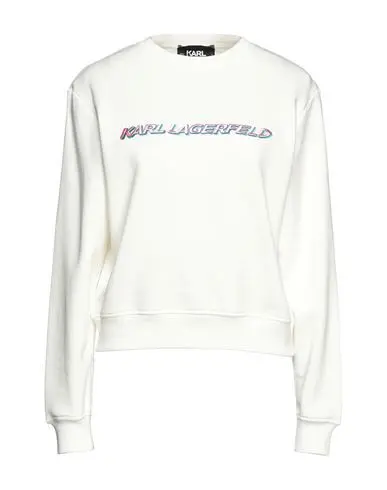 Karl Lagerfeld Organic Cotton Sweatshirt - White