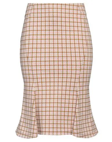 Marni Houndstooth Midi Skirt - Pink