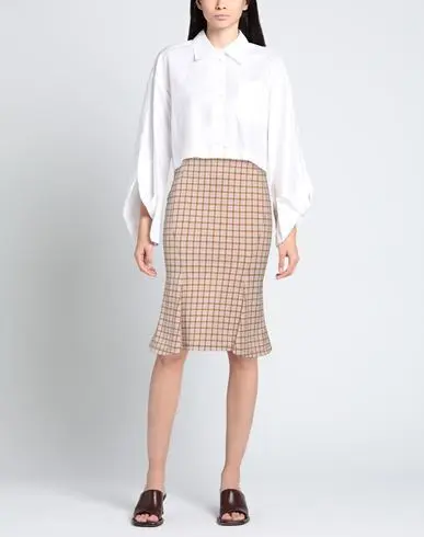 Marni Houndstooth Midi Skirt - Pink
