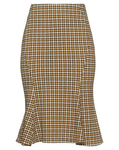 Marni Midi Flared Houndstooth Skirt