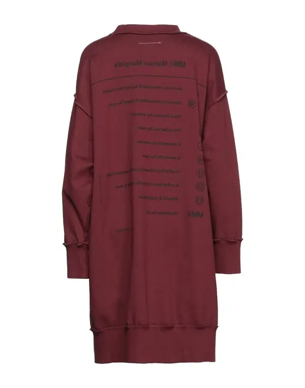 MAISON MARGIELA Mini Fleece T-shirt Dress