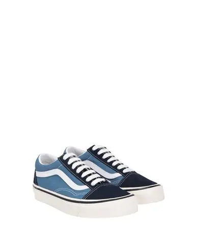 VANS Ua Old Skool 36 Dx Sneakers Size Textile Fibers, Soft Leather - Blue