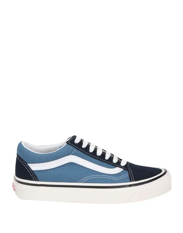 VANS Ua Old Skool 36 Dx Sneakers Size Textile Fibers, Soft Leather - Blue