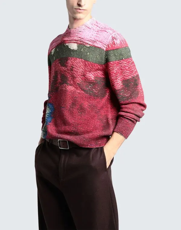 Dunhill Crewneck Wool Sweater - Pink