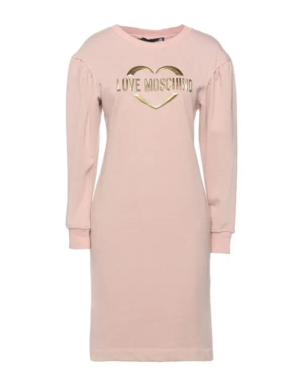 Moschino Mini T-shirt Dress - Pink