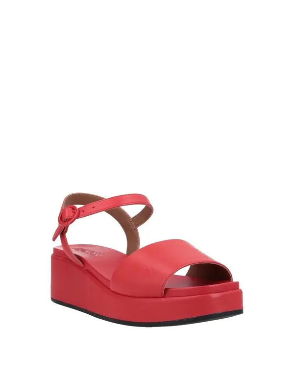 Camper Misia Wedge Sandals - Red
