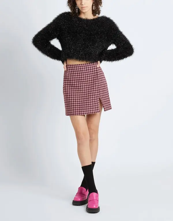 8 BY YOOX Knit Crop Top Sweater - Black