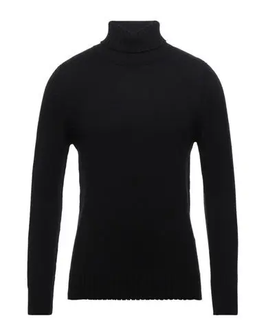 DRUMOHR Turtleneck Merino Wool Sweater - Black