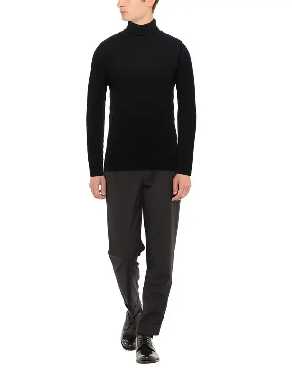 DRUMOHR Turtleneck Merino Wool Sweater - Black