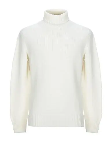DRUMOHR Turtleneck Merino Wool Sweater - White