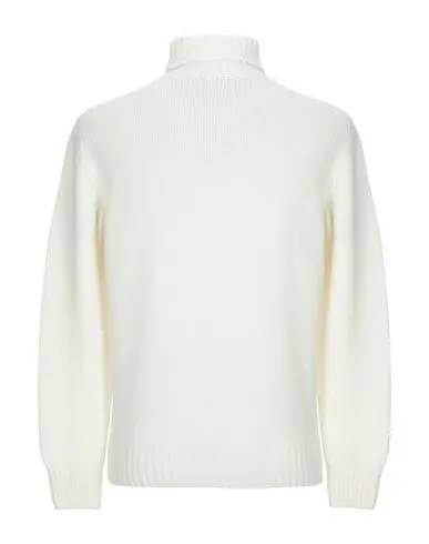 DRUMOHR Turtleneck Merino Wool Sweater - White