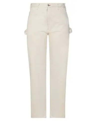MAISON MARGIELA Cotton Straight-leg Pants - Ivory