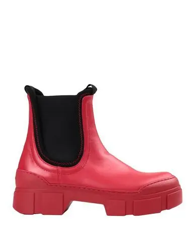 VIC MATIE Ankle Boots - Red