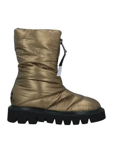 Elena Iachi Padded Ankle Boots - Green
