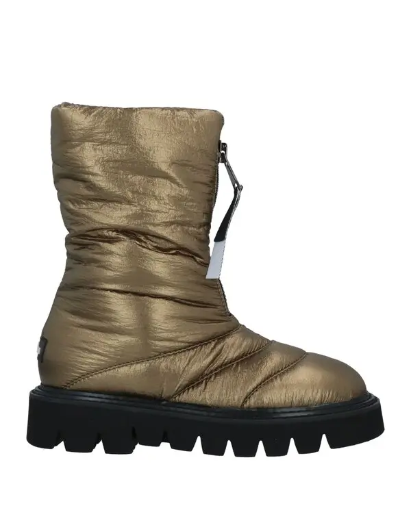 Elena Iachi Padded Ankle Boots - Green