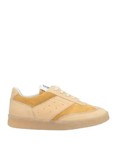 MAISON MARGIELA Leather Low-top Sneakers - Yellow