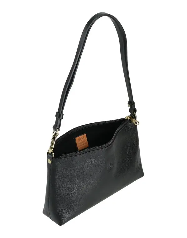 Il Bisonte Shoulder Bag Cowhide - Black