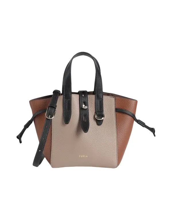 Furla Net Mini Tote Handbag - Brown