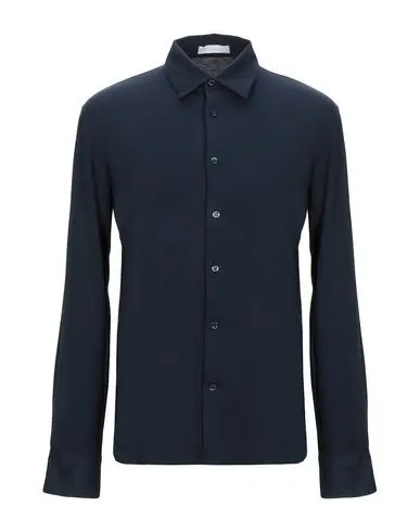 CRUCIANI Shirt Midnight Cotton, Elastane - Blue