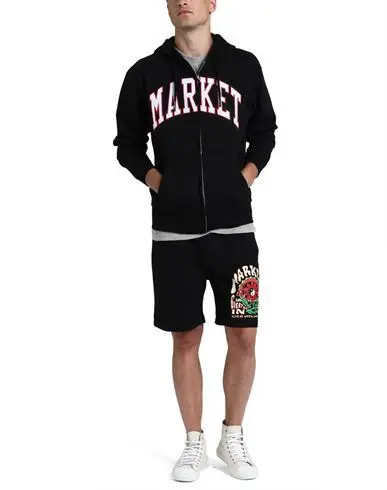 MARKET Arc Zip-up Hoodie - Black