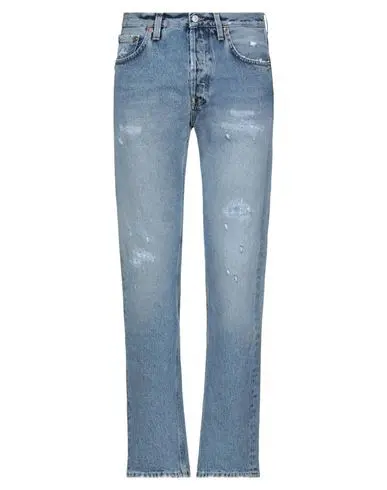 GRIFONI Cotton Straight-leg Jeans