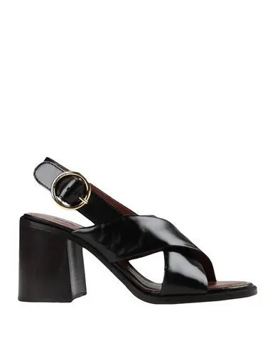 See By Chloé Slingback Block Heel Sandals
