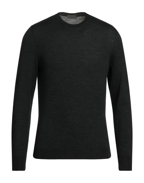 DRUMOHR Sweater Charcoal Size Super 140s Wool - Grey