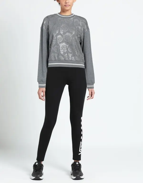 TRUSSARDI Floral Print Lamé Sweatshirt