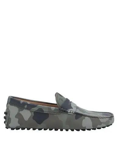 TOD'S Loafers Military Leather - Green